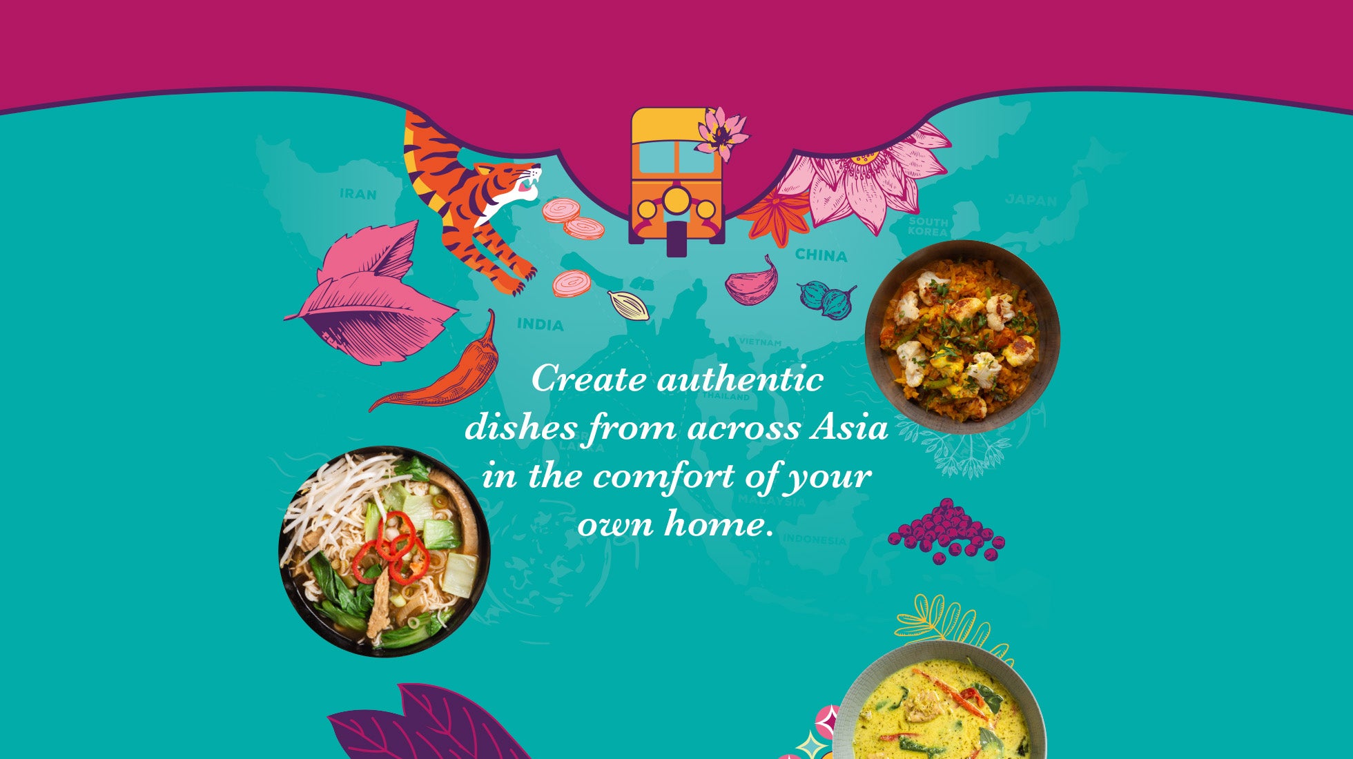 Tyga | Asian Recipe Kits | Meal Kits | Curry Kits | Hampers | BBQ Kits